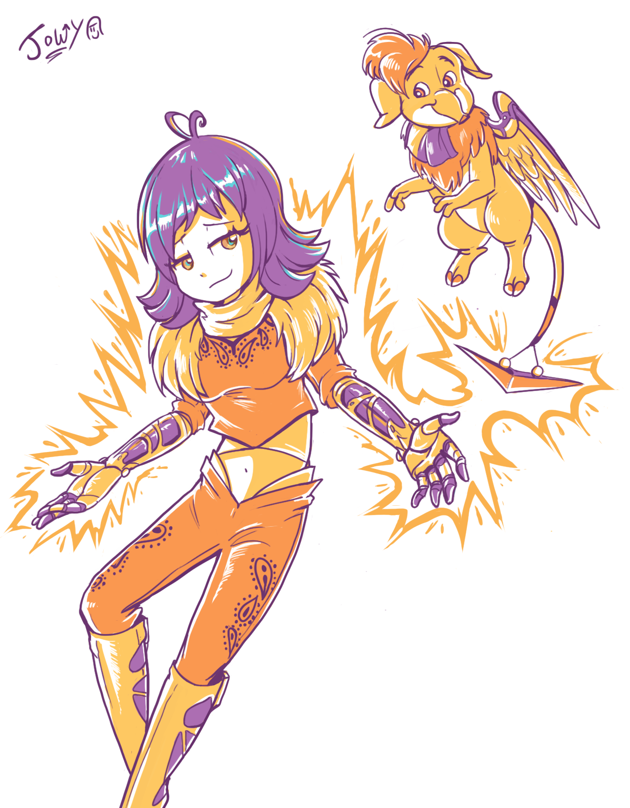 Colliding characters 5 JowyB - Illustrations ART street