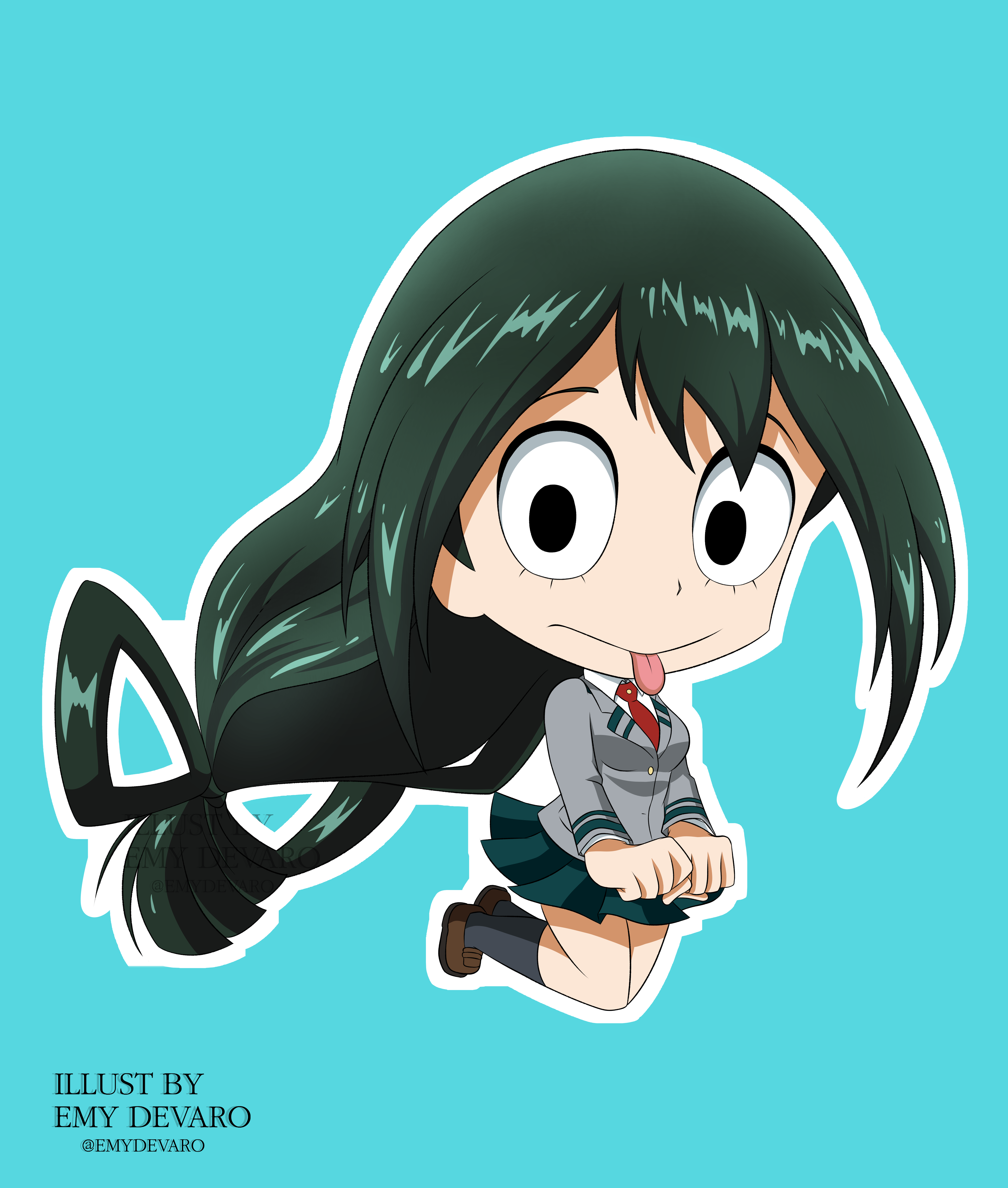 Chibi Asui Emy Dévaro - 插畫 ART street