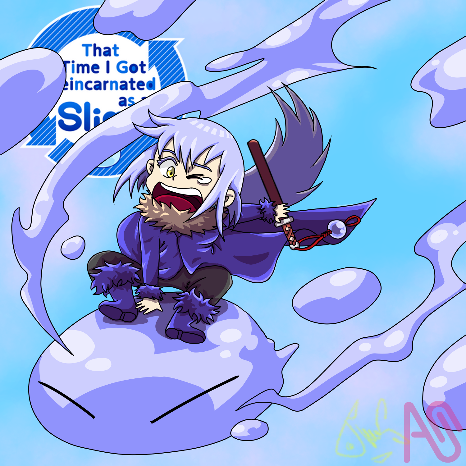 chibi rimuru wiyes31 - Illustrations ART street