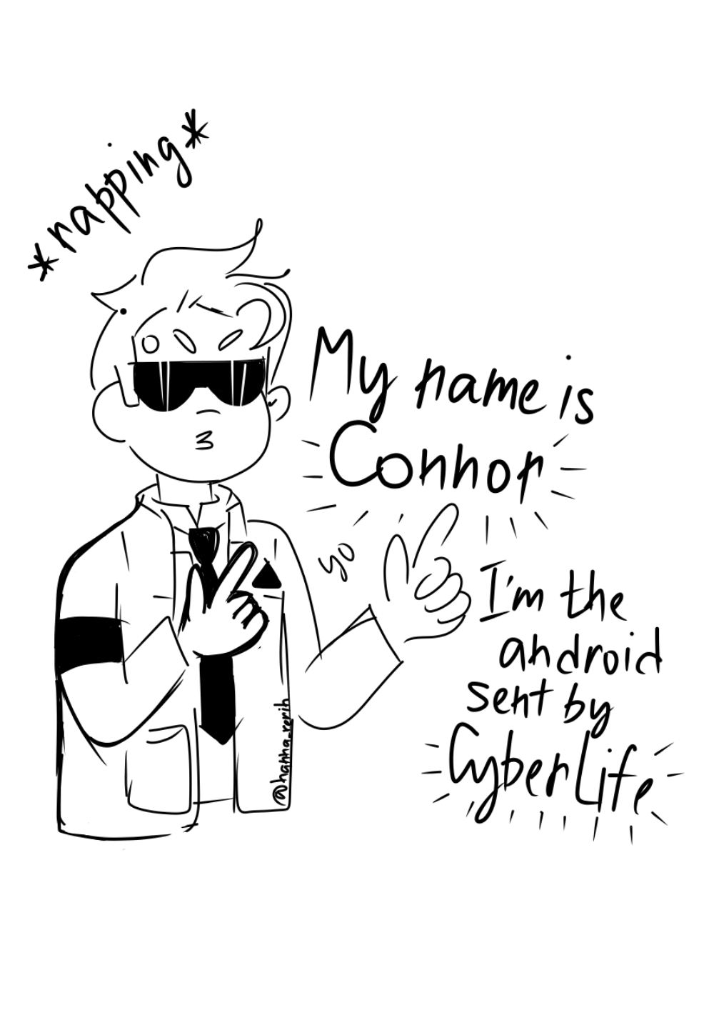 My name is Connor xD HannaRerih - Illustrations ART street