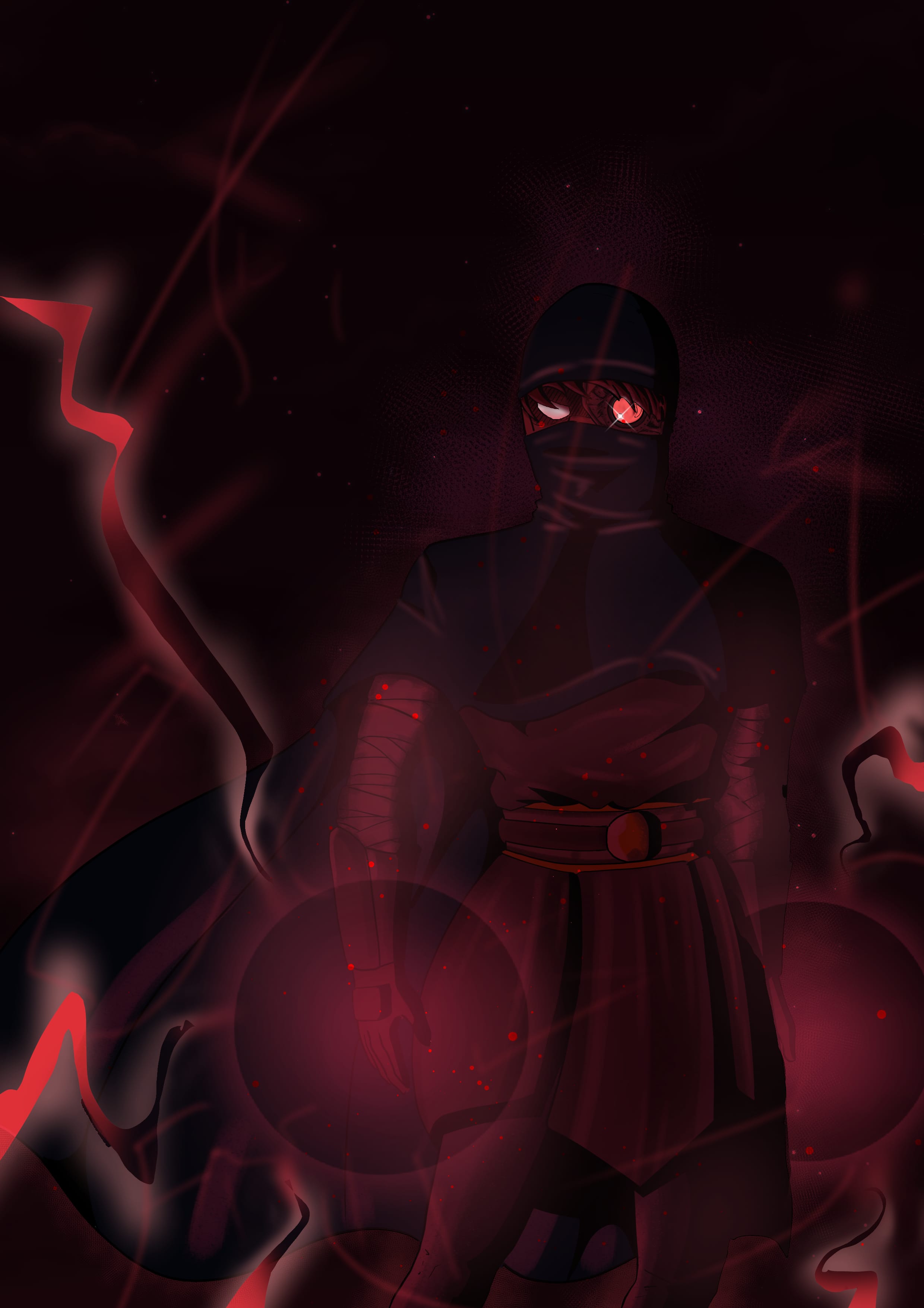 red demon knight Drussprosac - Illustrations ART street