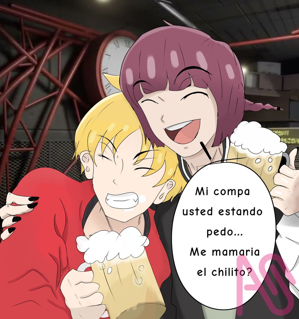 Kikuri and Ijichi in its male versions NEST83 - Illustrations ART street