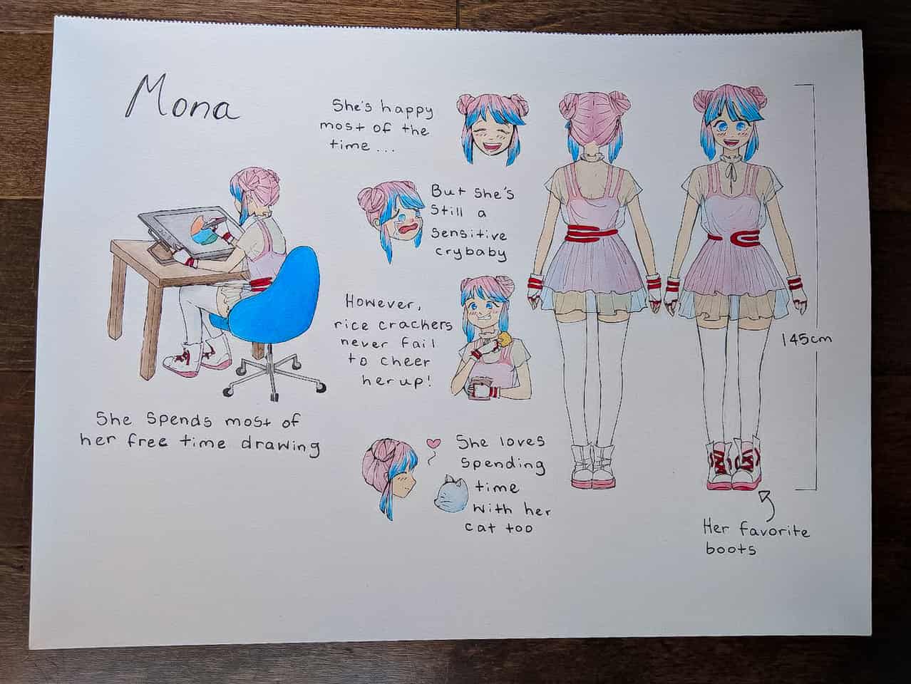 Art Street Character Design Kaye - Illustrations ART street