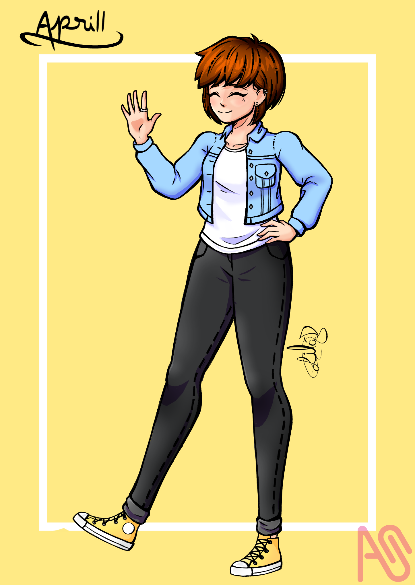 Aprill [ Characterdesign ] PaperLilaz - Illustrations ART street