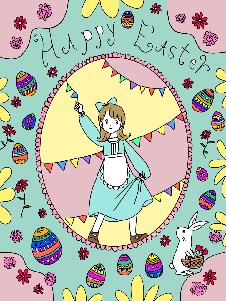 happy Easter Nancy - Illustrations ART street