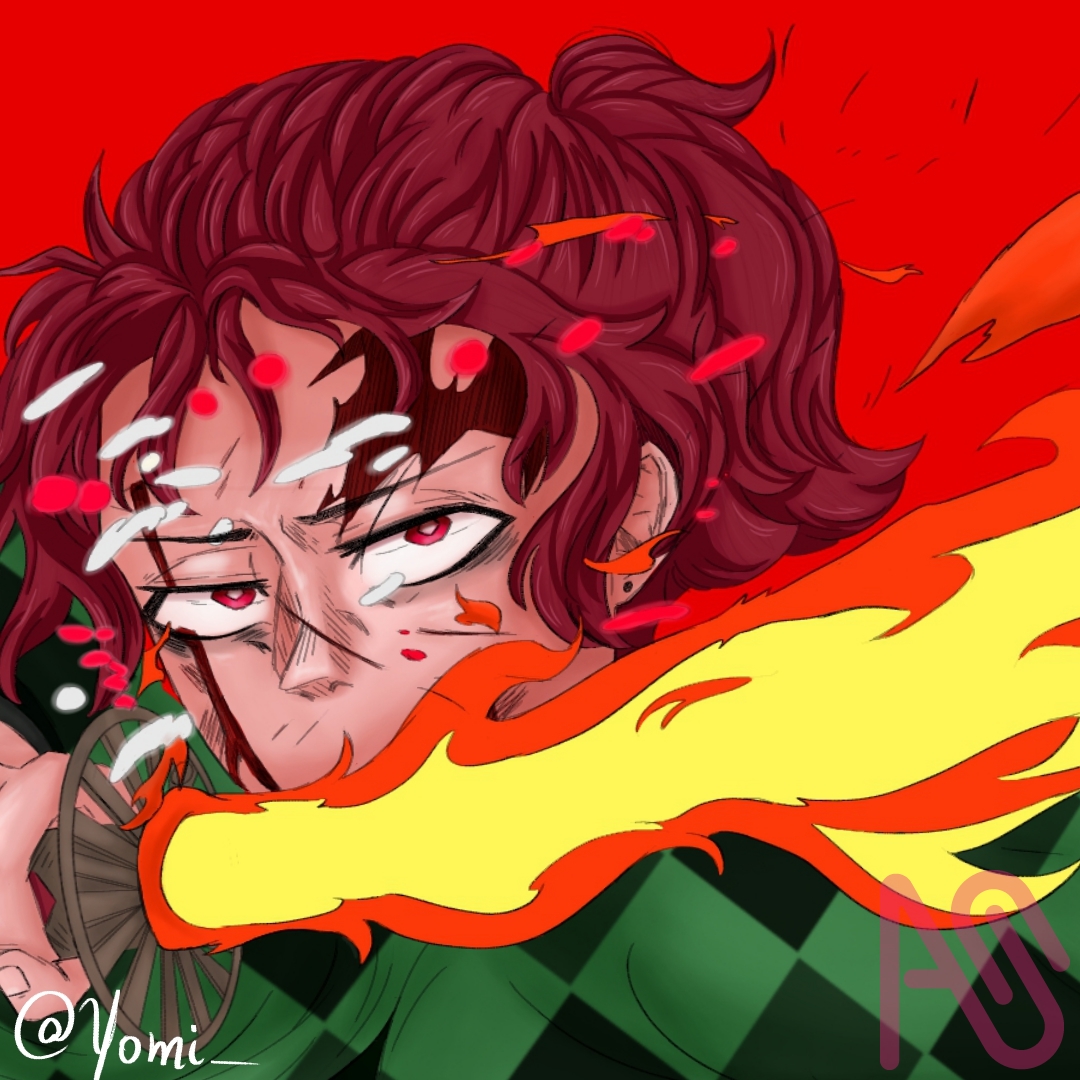 Kamado Tanjiro yominoart - 插图 ART street