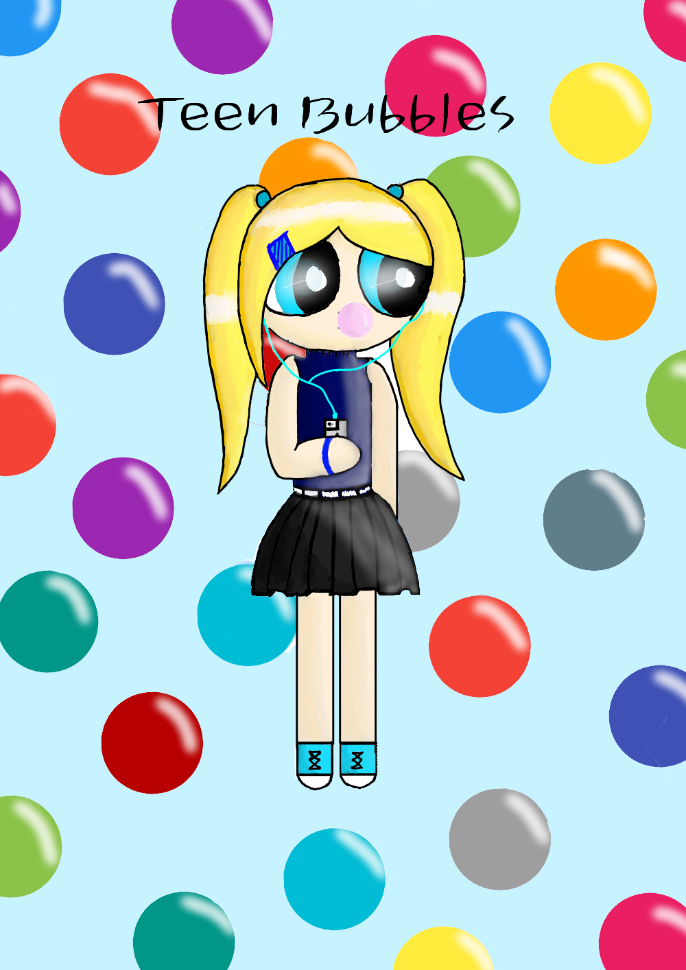 Powerpuff Girls Brat Vs Bubbles