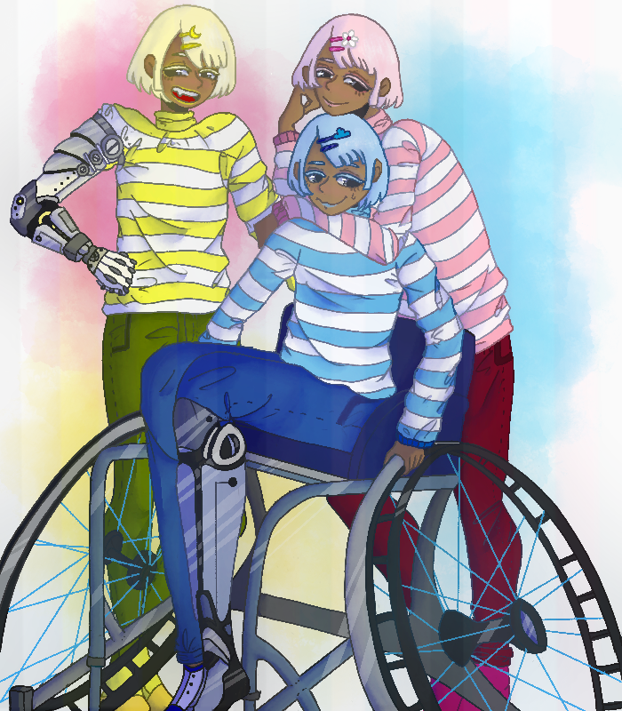 Pride month 5 Clover - Illustrations ART street