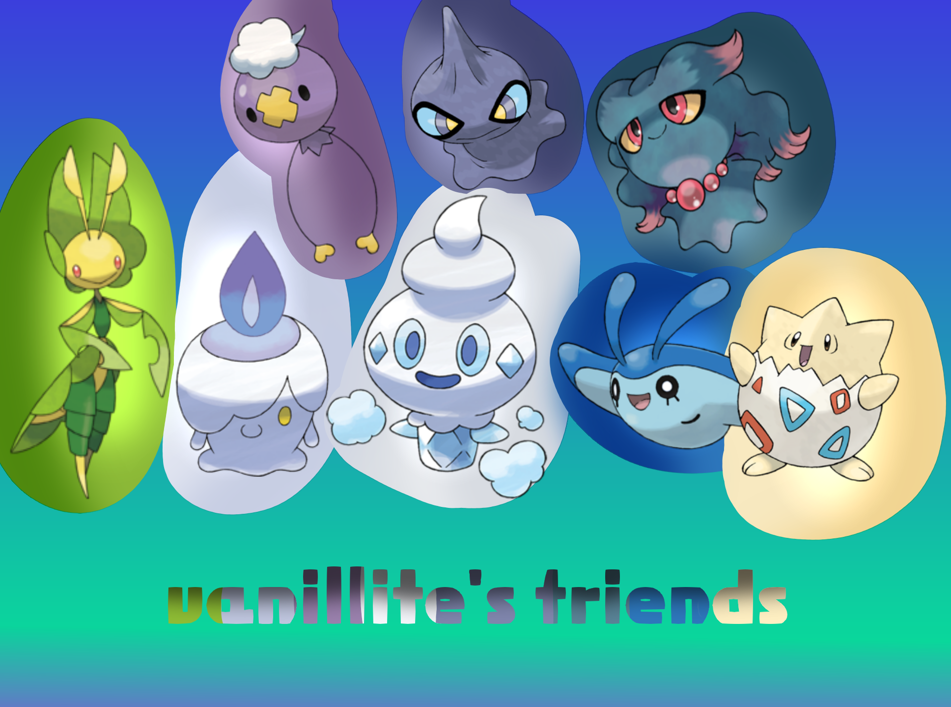 vanillite's friends SashaA - Illustrations ART street