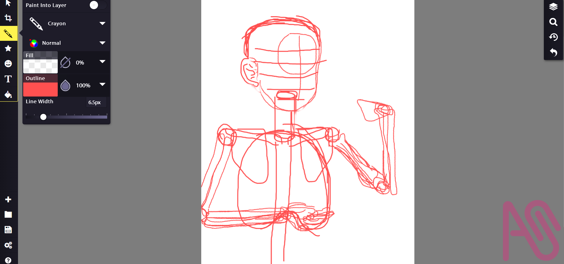 WIP - A Blue Skinned Lady Eating Skewered Beef GabrielaKrist11 ...