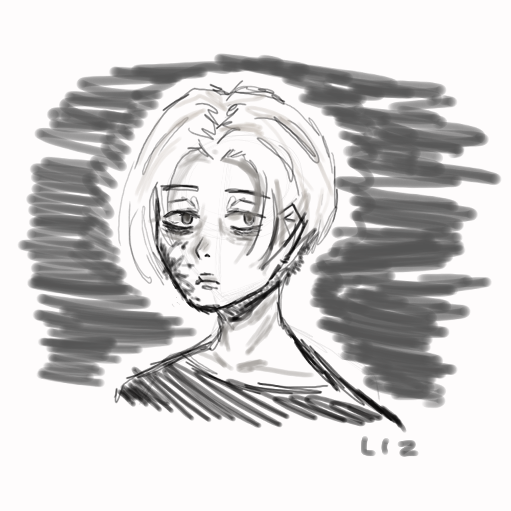 Emo Mikey sketch Greenlizxx - Illustrations ART street