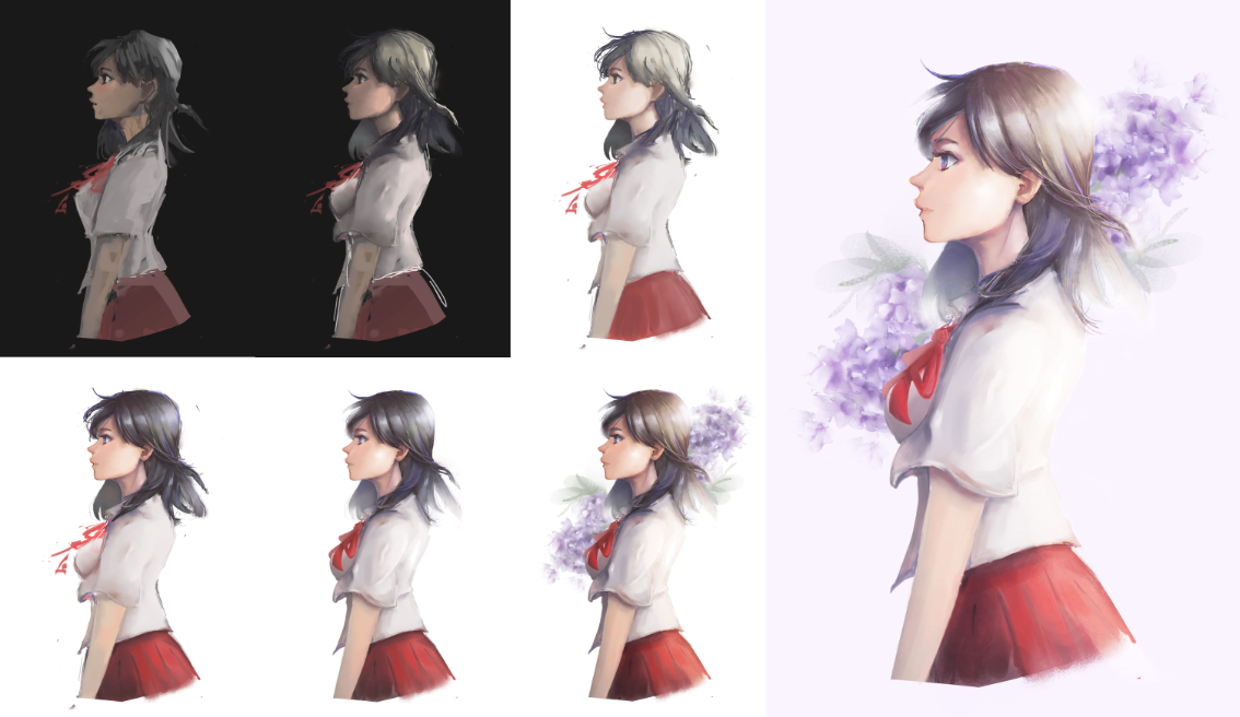 花。少女 AKuro - Illustrations ART street