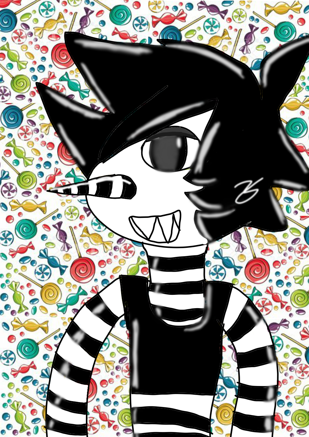 laughing jack XD #CREEPYPASTAS KasiaFuntimeWolfDragona - Illustrations ...