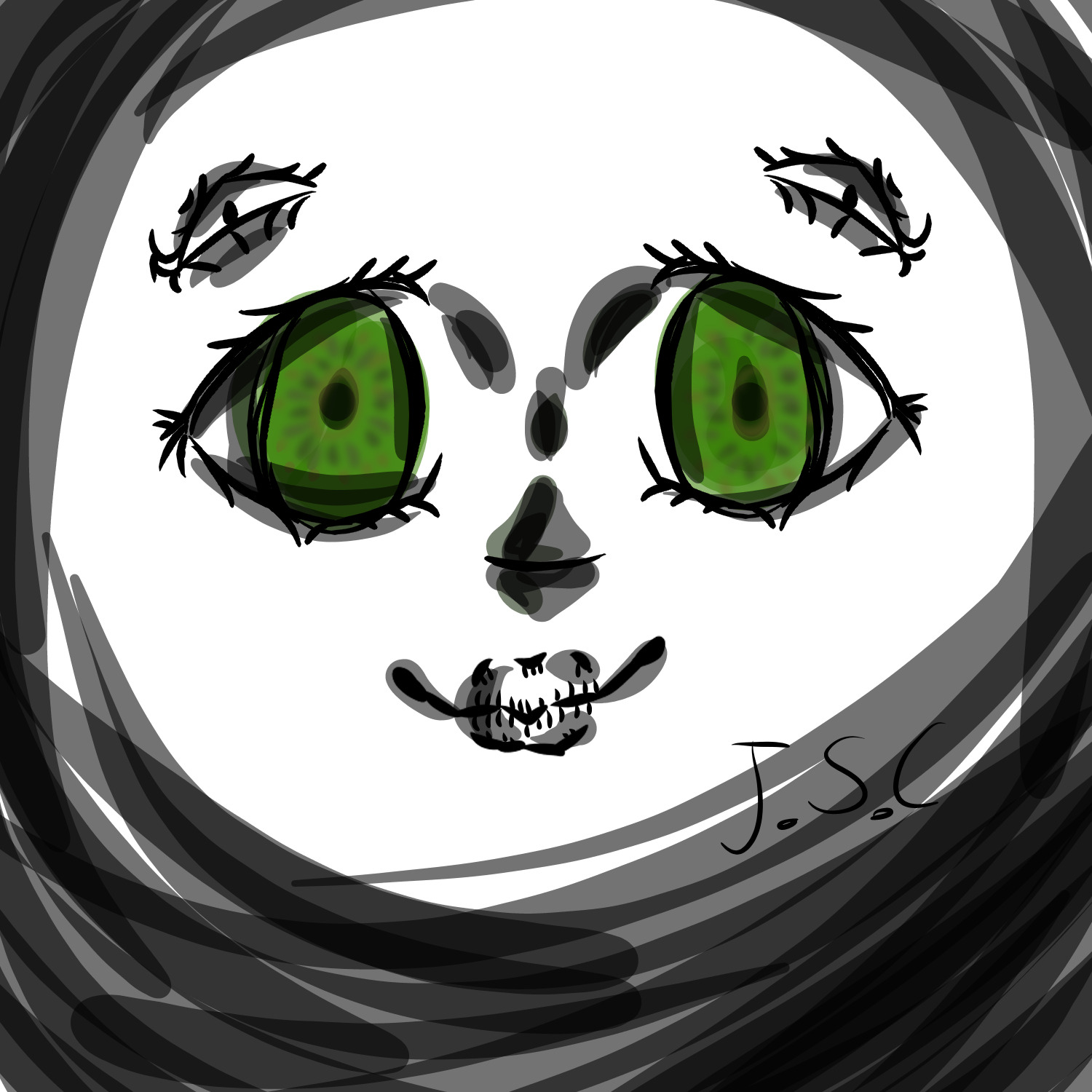 I wuz bored read desc Jacky sky cloud - Illustrations ART street