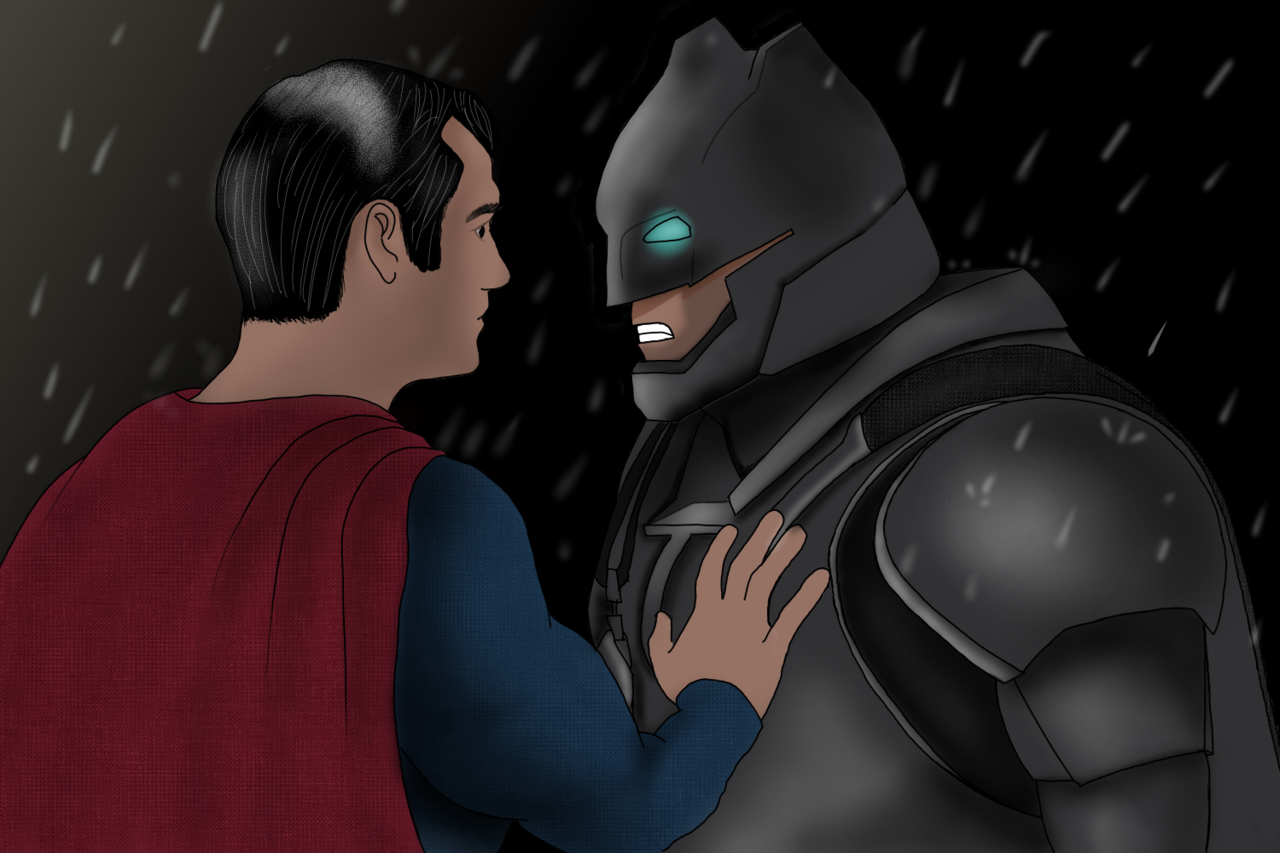 Batman v Superman S@RR@F - Illustrations ART street