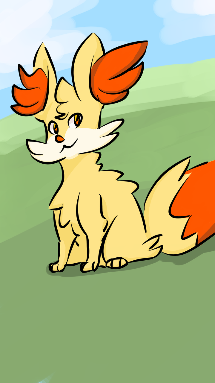 Fennekin Incineroar - Illustrations ART street