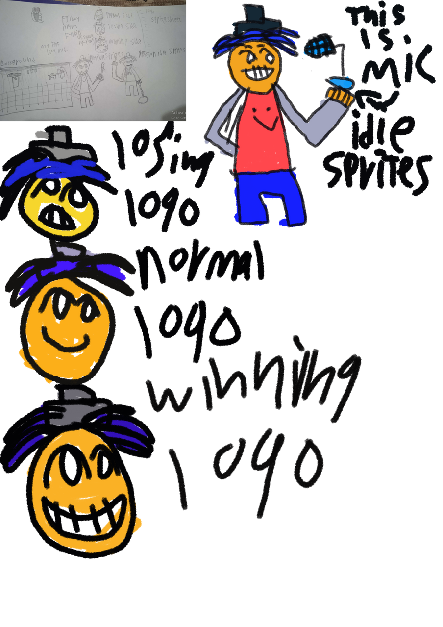 my fnf mod idea dr. bypher january - Illustrations ART street