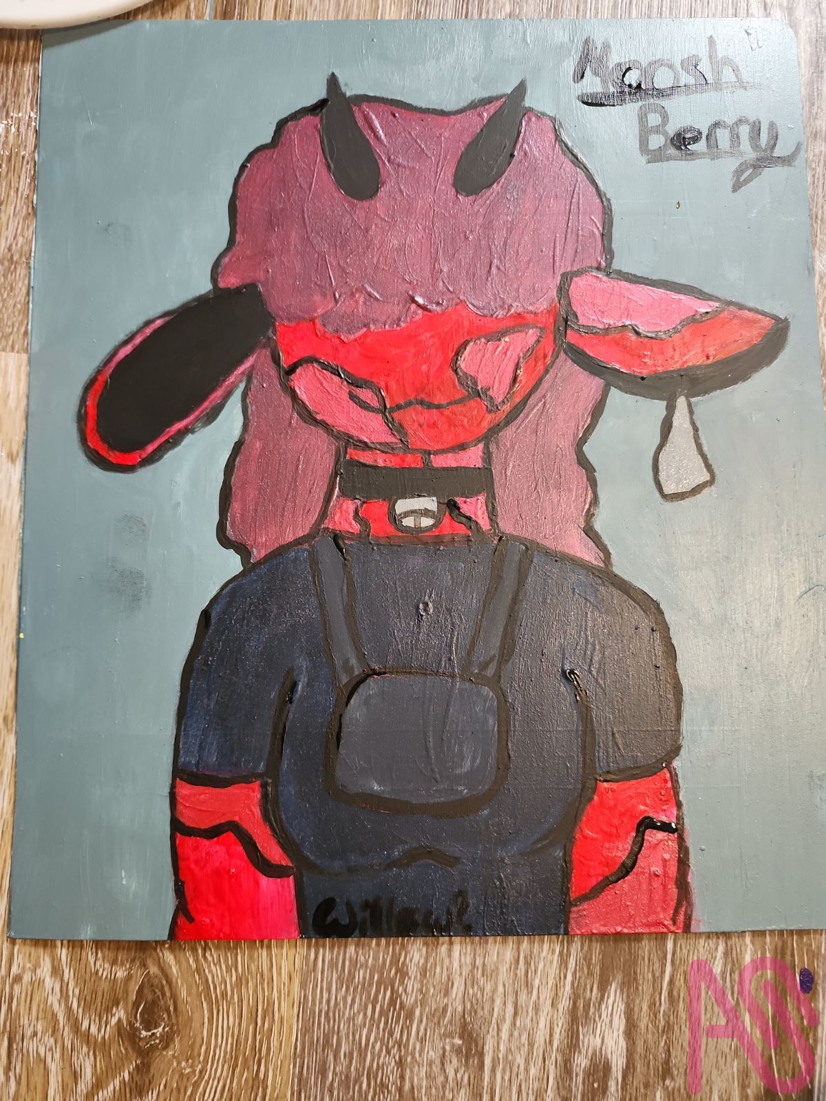 Cow People B-Rabbit Willow - Illustrations ART street