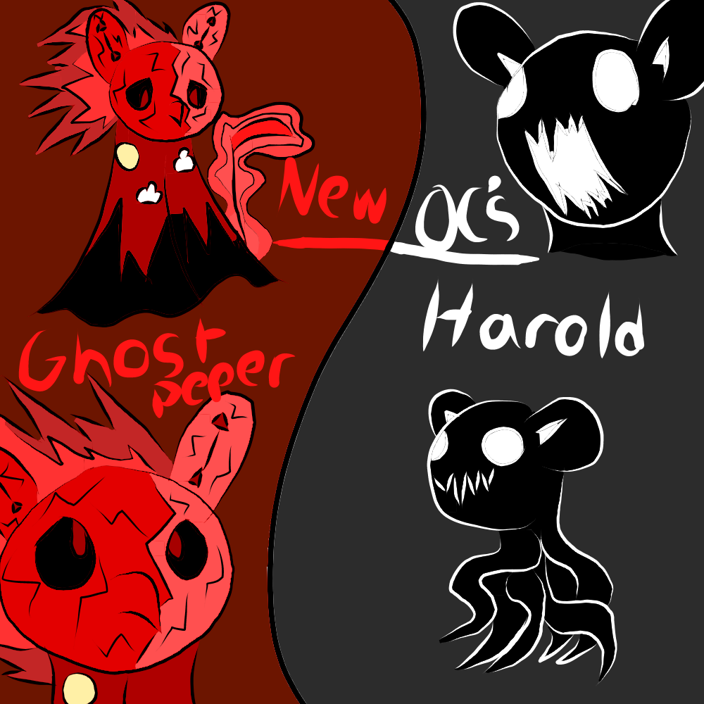 Ghost pepper and harold (adopted by Wispy Bloop) Shiny scales - 插图 ART ...