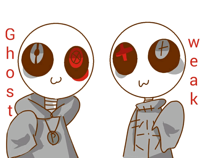 ghost和weak！【weak是我家的！】 依辰木昔233 - Illustrations ART street