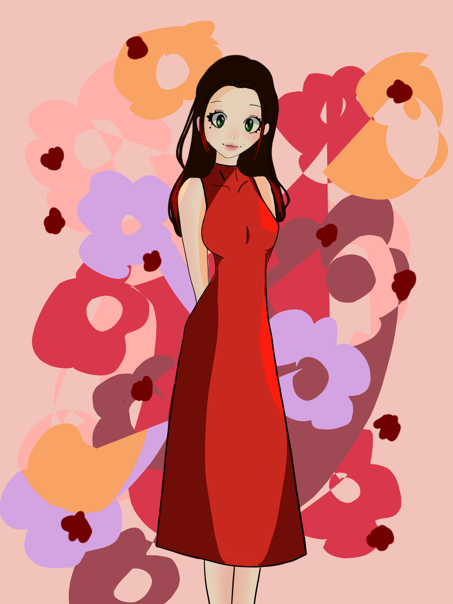 Flower girl Özgül - Illustrations ART street