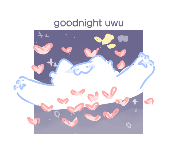 hope you have a good dream uwu Rainnyu - Illustrations ART street