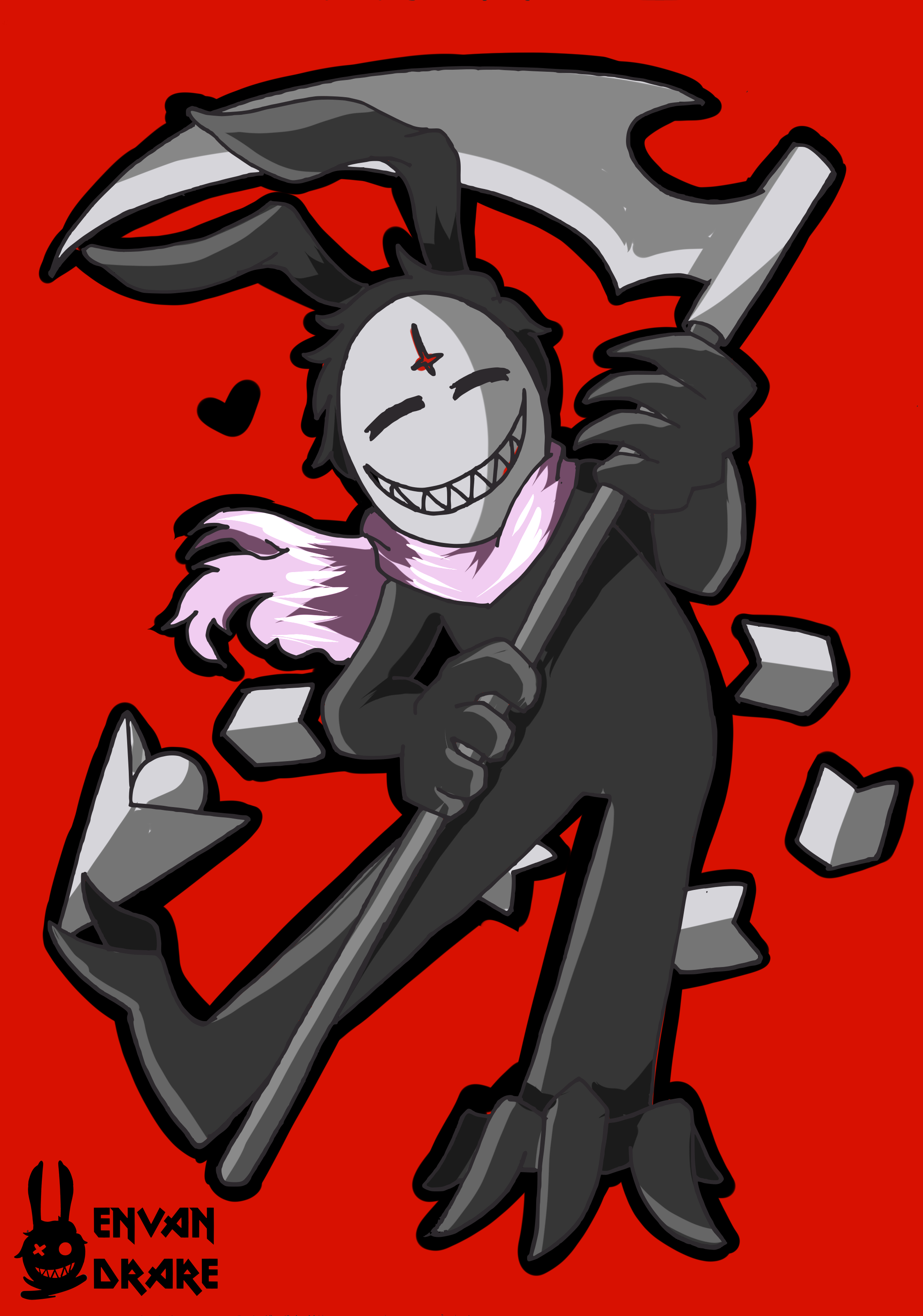 Scythe envandrare - Illustrations ART street