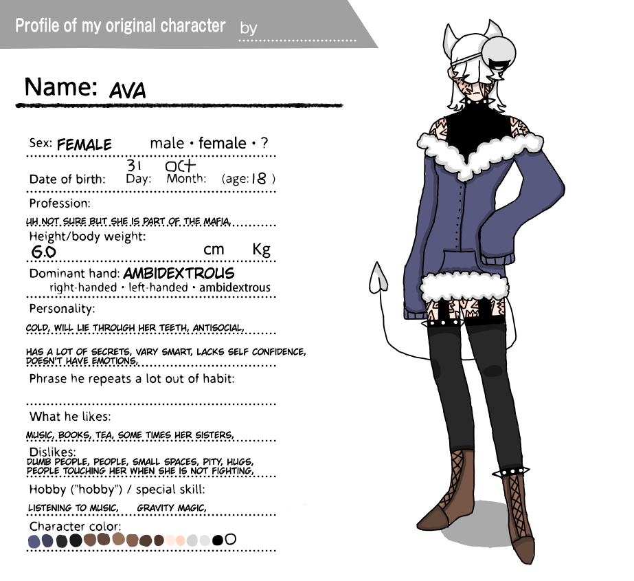 My oc Ava!💜 The queen of pugs - Illustrations ART street