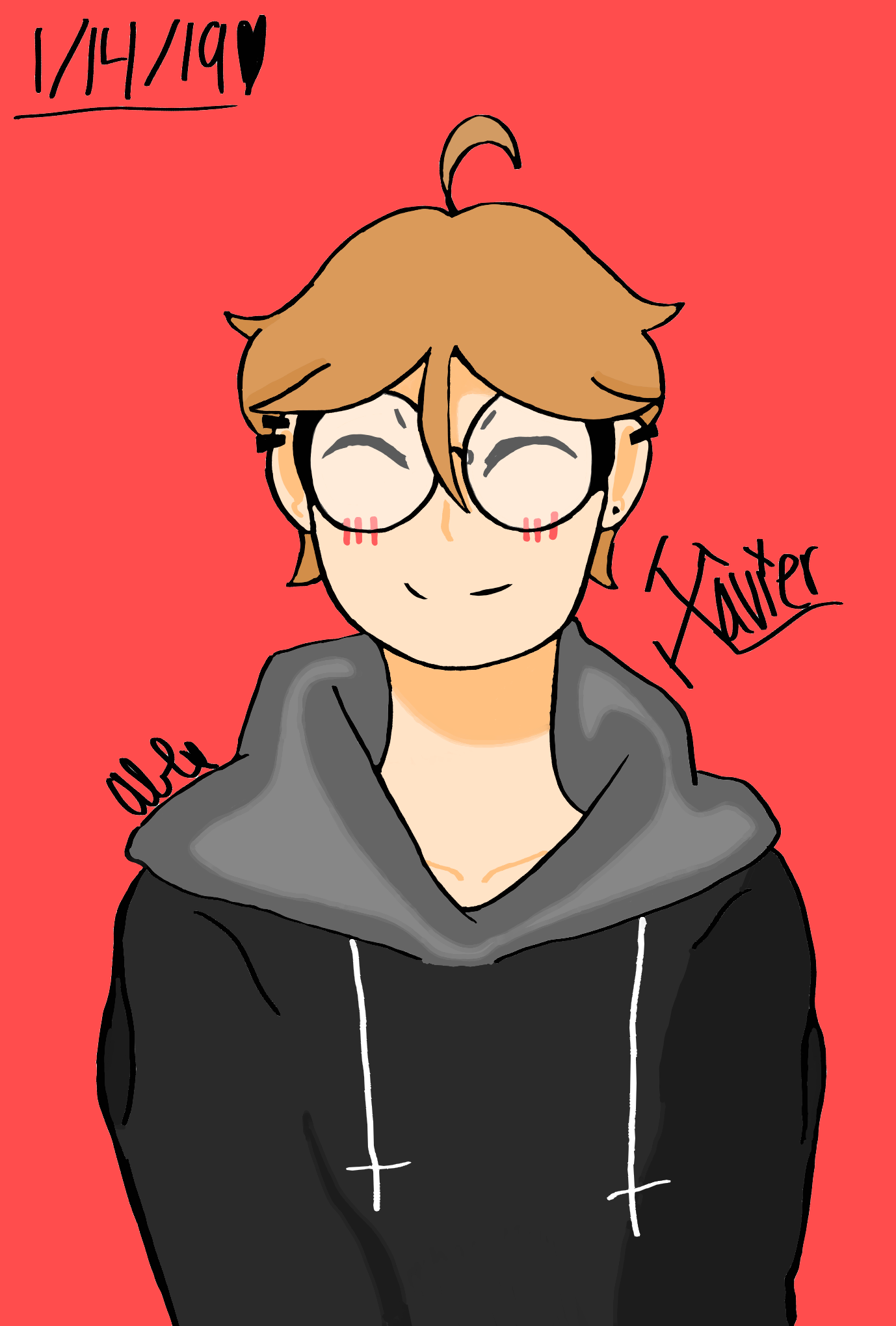 Xavier (oc) ABL🖤 - Illustrations ART street