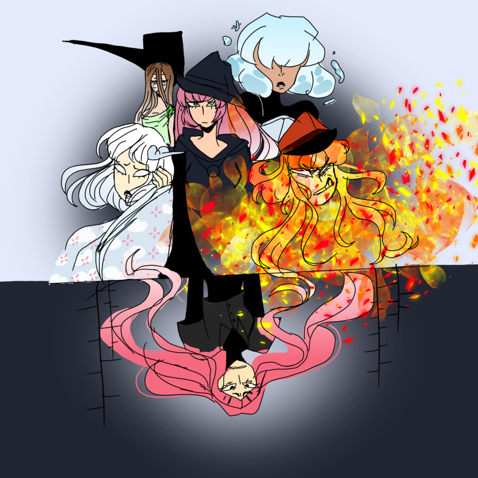 Wraiths and wrath webtoon cover ThatWeirdoOnline - Illustrations ART street