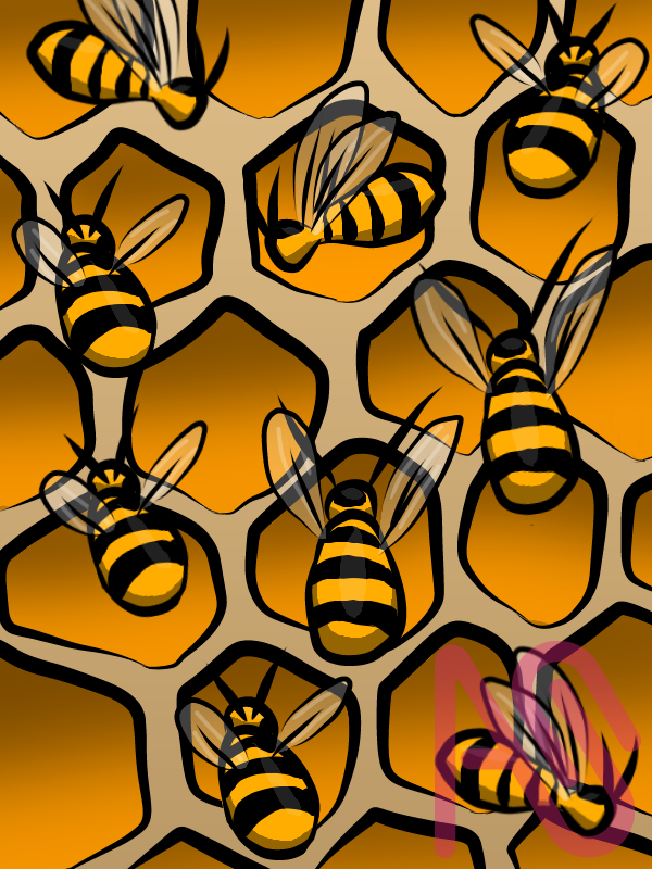 [Original] More Bees 🐝 Zenkaro - Illustrations ART street