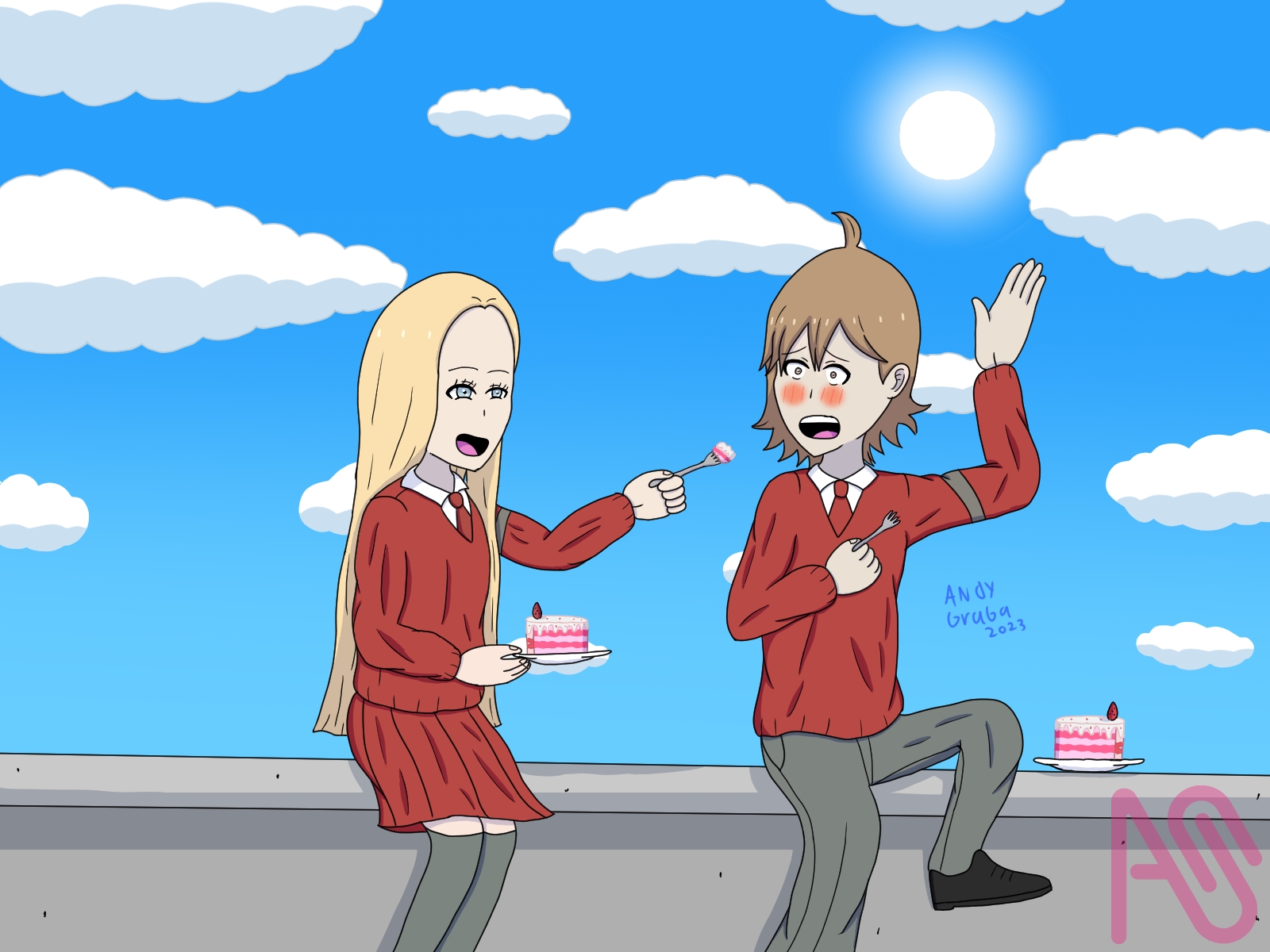 Trifilo y Saturnina Andy Graba - Illustrations ART street