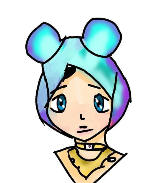 Mermaid Stuck as a Human PapayaDraws - Illustrations ART street