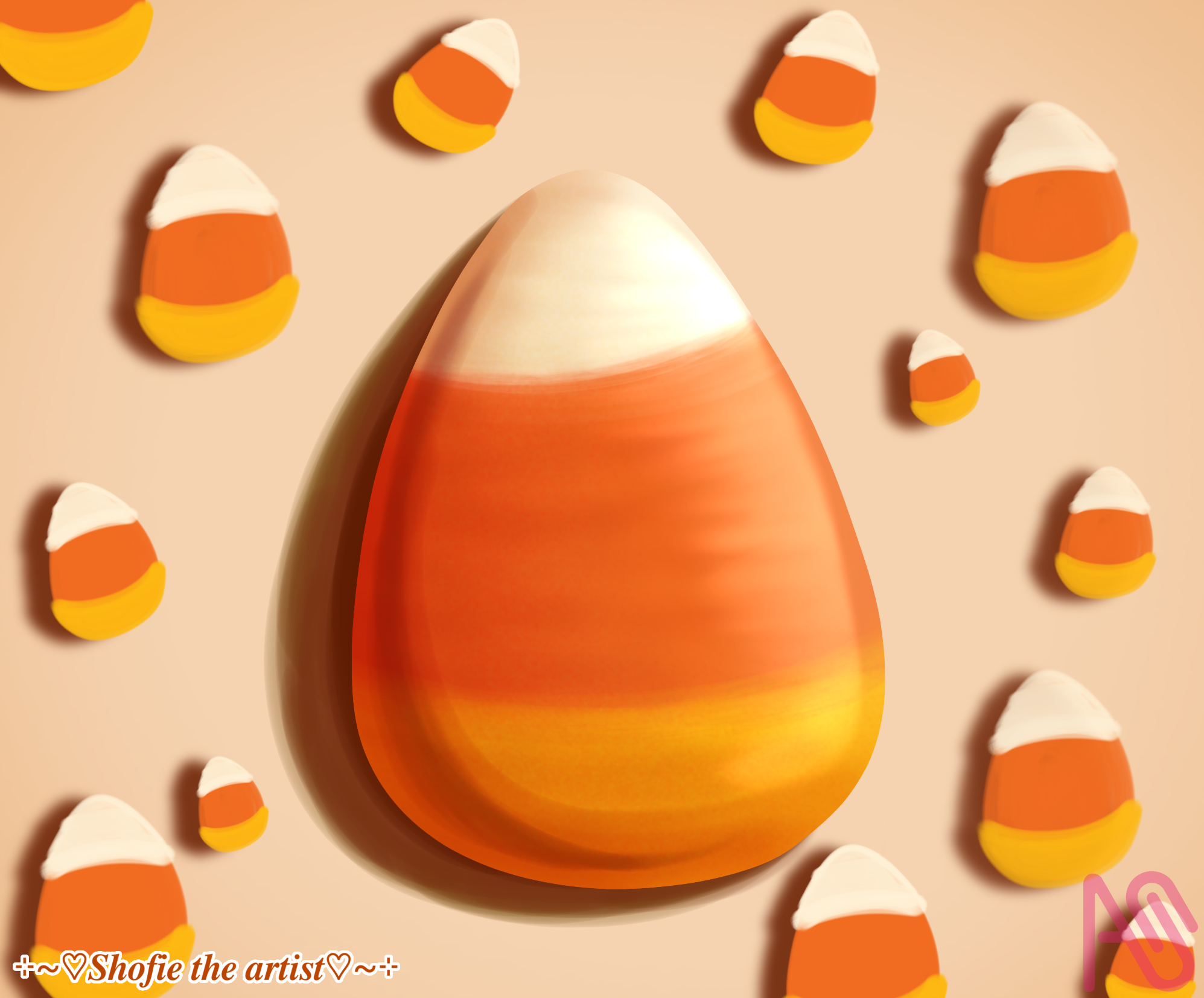 Candy corn! Shofie The Artist - Illustrations ART street