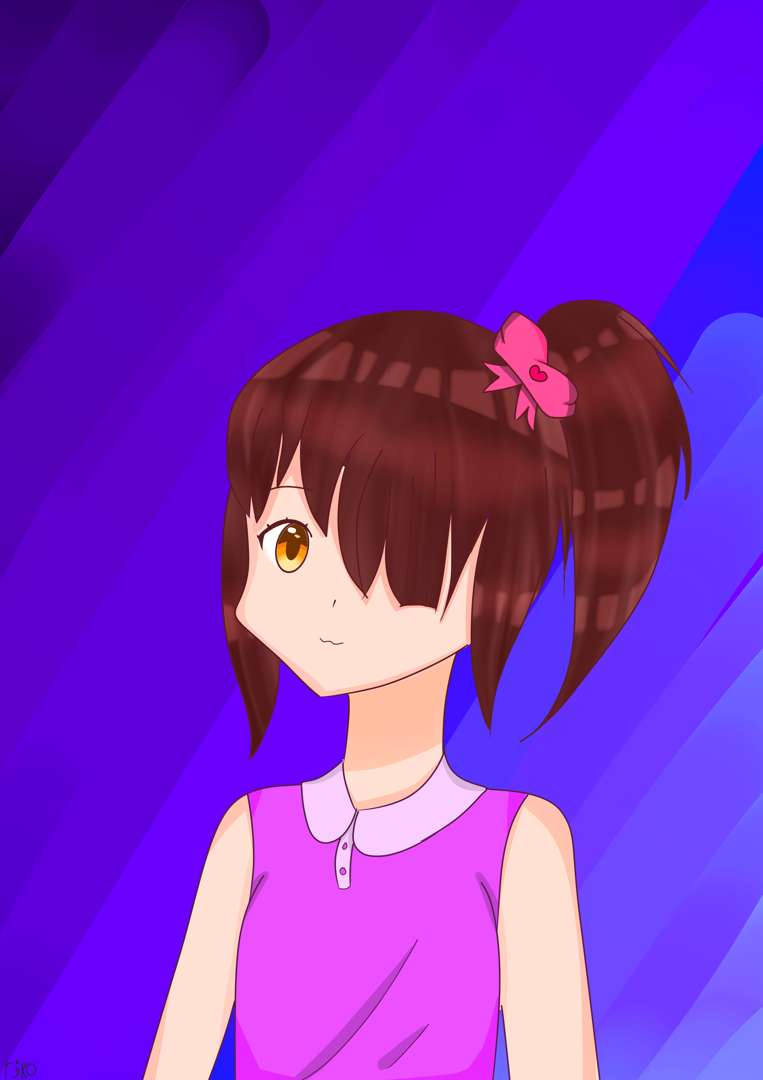 Ririko Asahi-kyun!! Ri_Kyun - Illustrations ART street