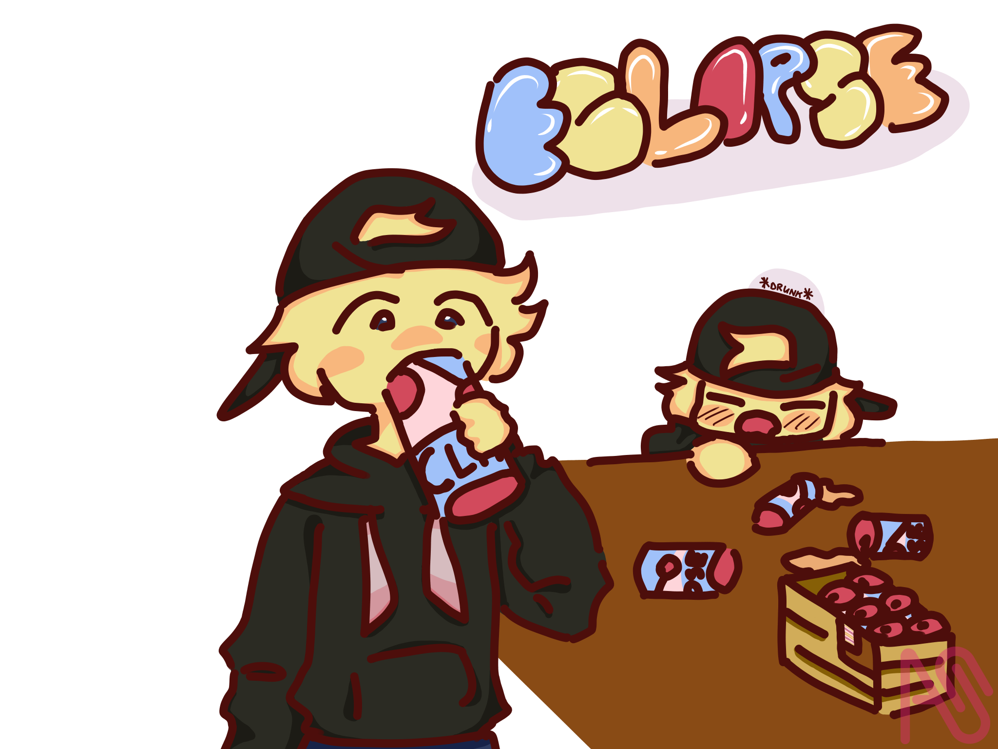 Untitled Bwu lover - Illustrations ART street