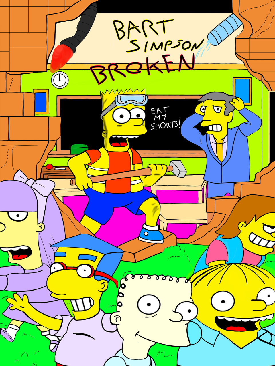 BART BACK TO SCHOOL 😉 The_M_End - 插畫 ART street