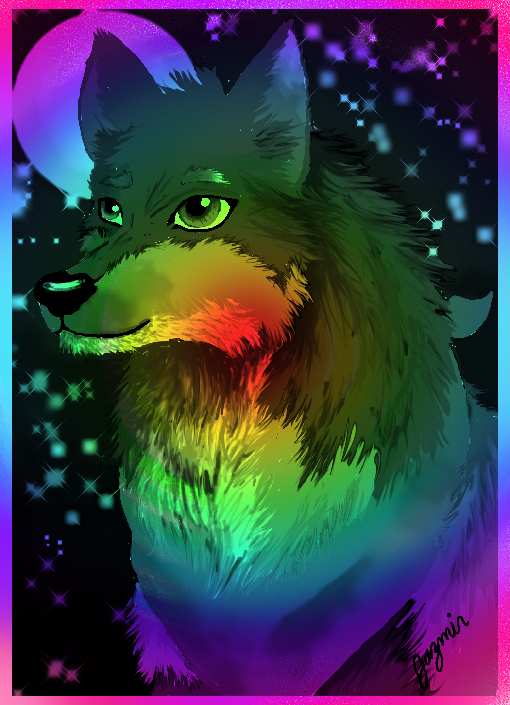 Untitled The_wolf - Illustrations ART street