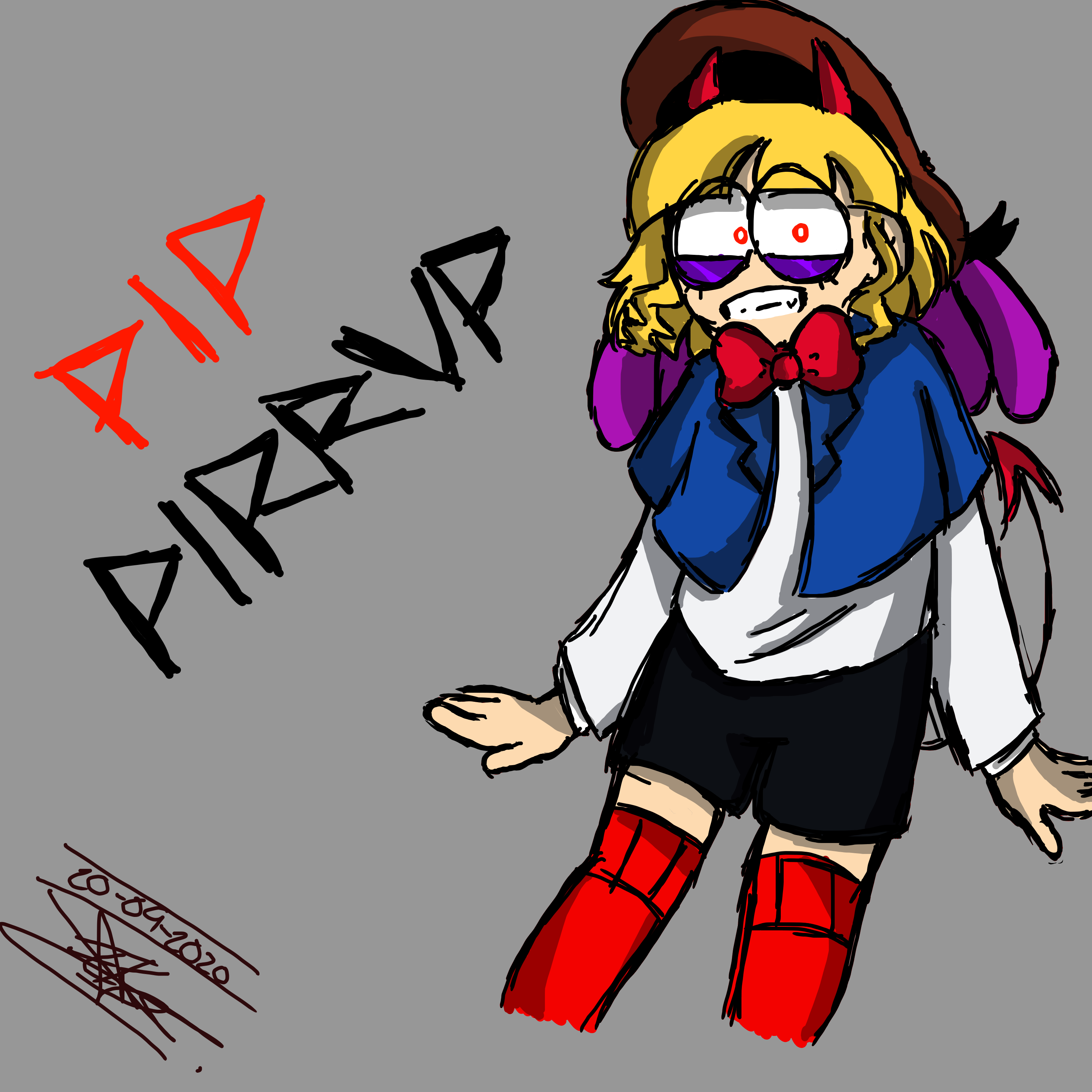 Pip Pirrup HellPark EllieKawaii0703 - Illustrations ART street