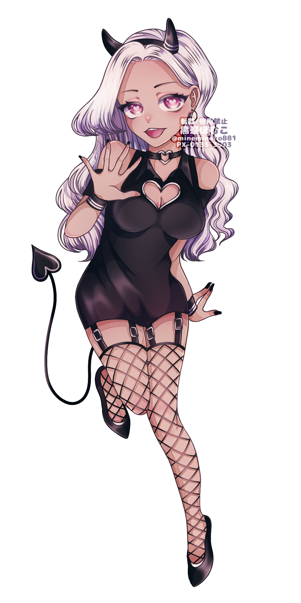 立ち絵(niicoV kiwi) 黒峯ぽむこ - Illustrations ART street