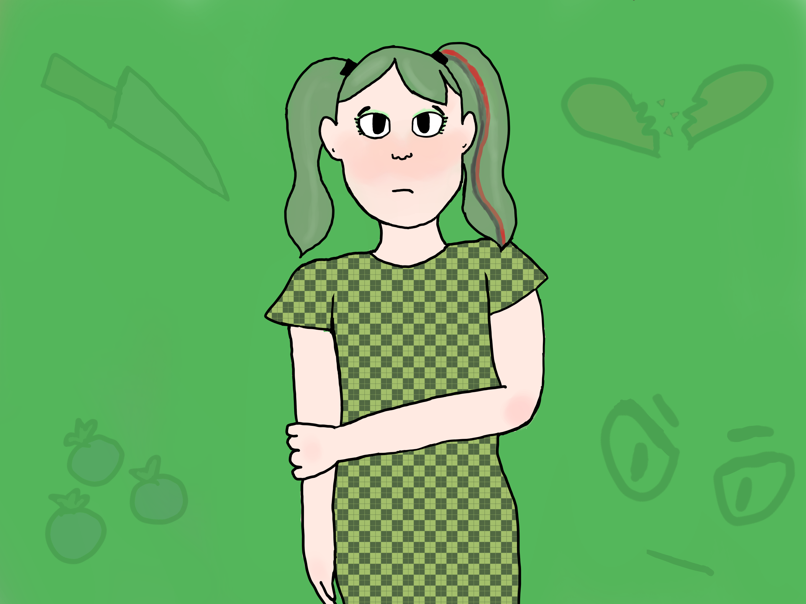 Redesign of leafy (don’t kill meeee) ella the sorta kinda artist ...