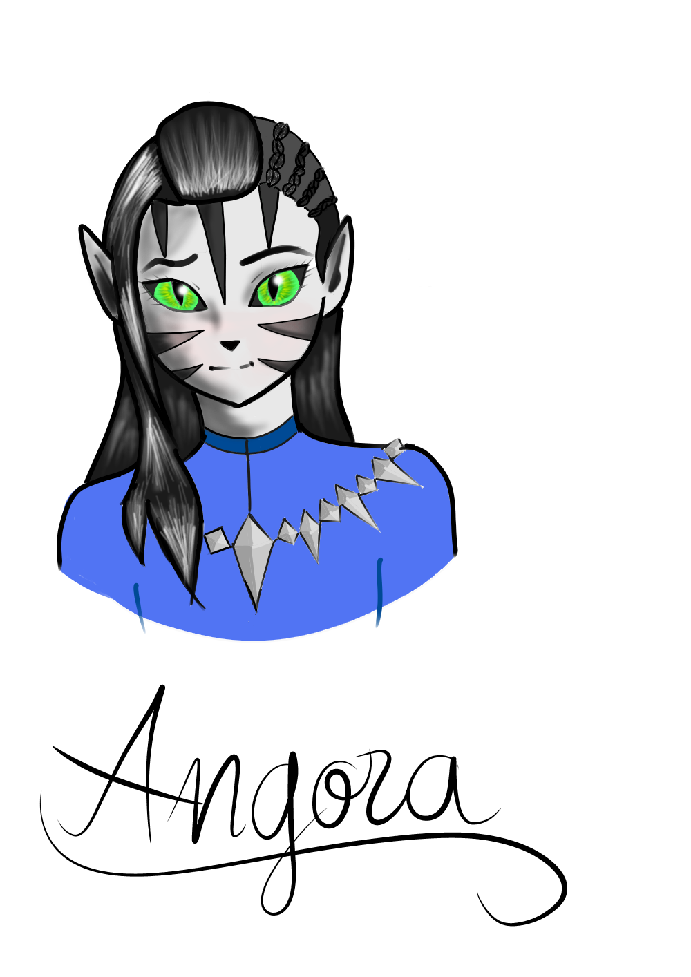 Angora GatodeChesire - Illustrations ART street