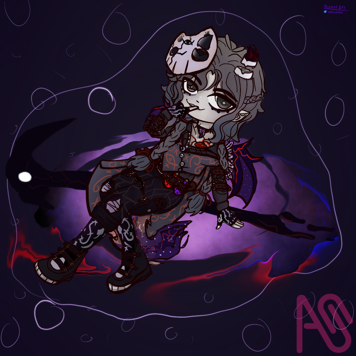 Eldritch creature shenanigans 。W。 Iri R. - Illustrations ART street