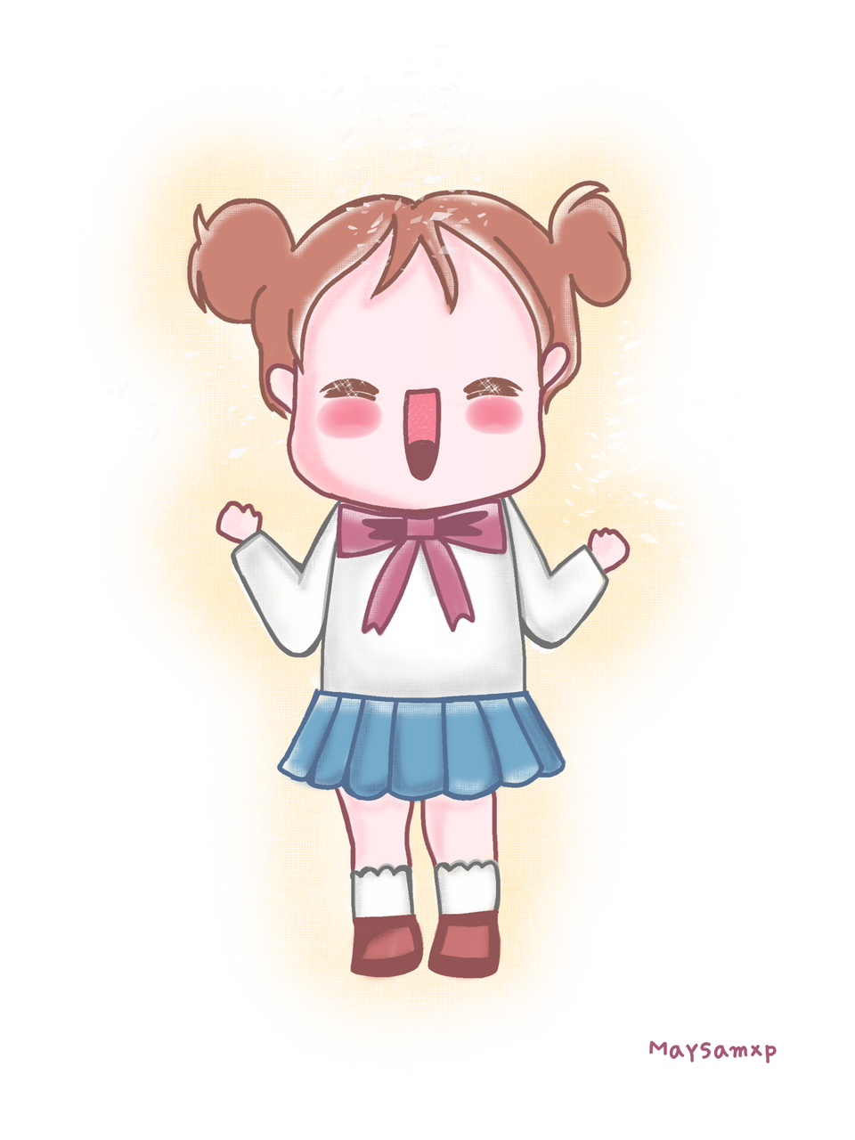 Chibi Student Png