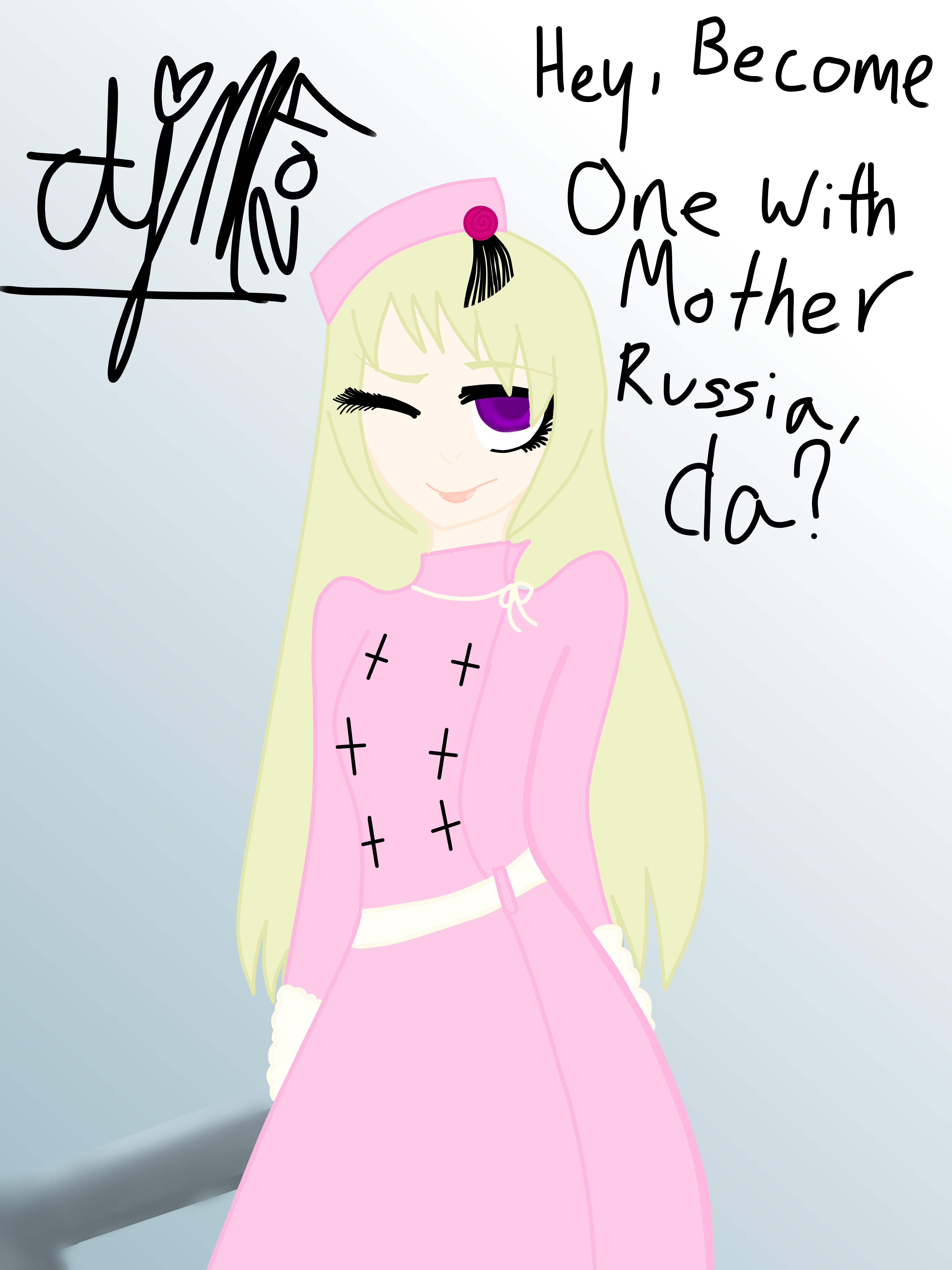 Nyo! Russia, because hetalia. Hyzenthlay - Illustrations ART street