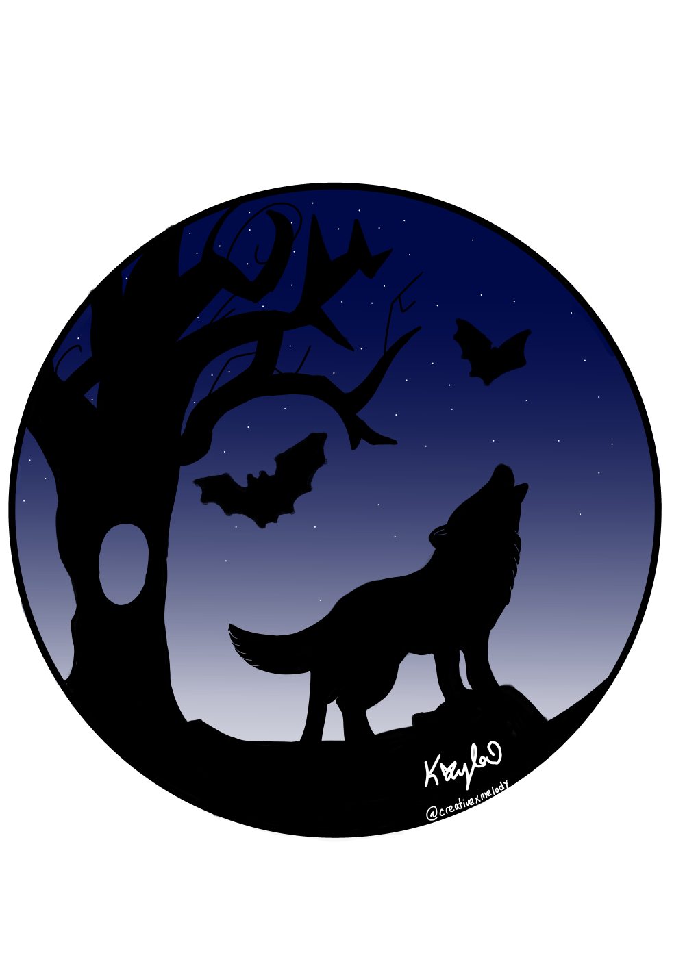 Night Howl creativexmelody - Illustrations ART street