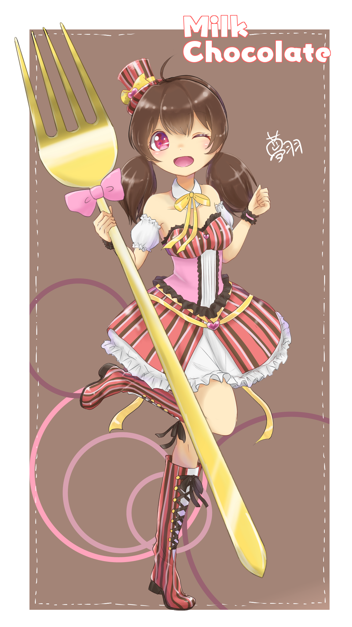 ミルクチョコ 夢羽 結 - Illustrations ART street