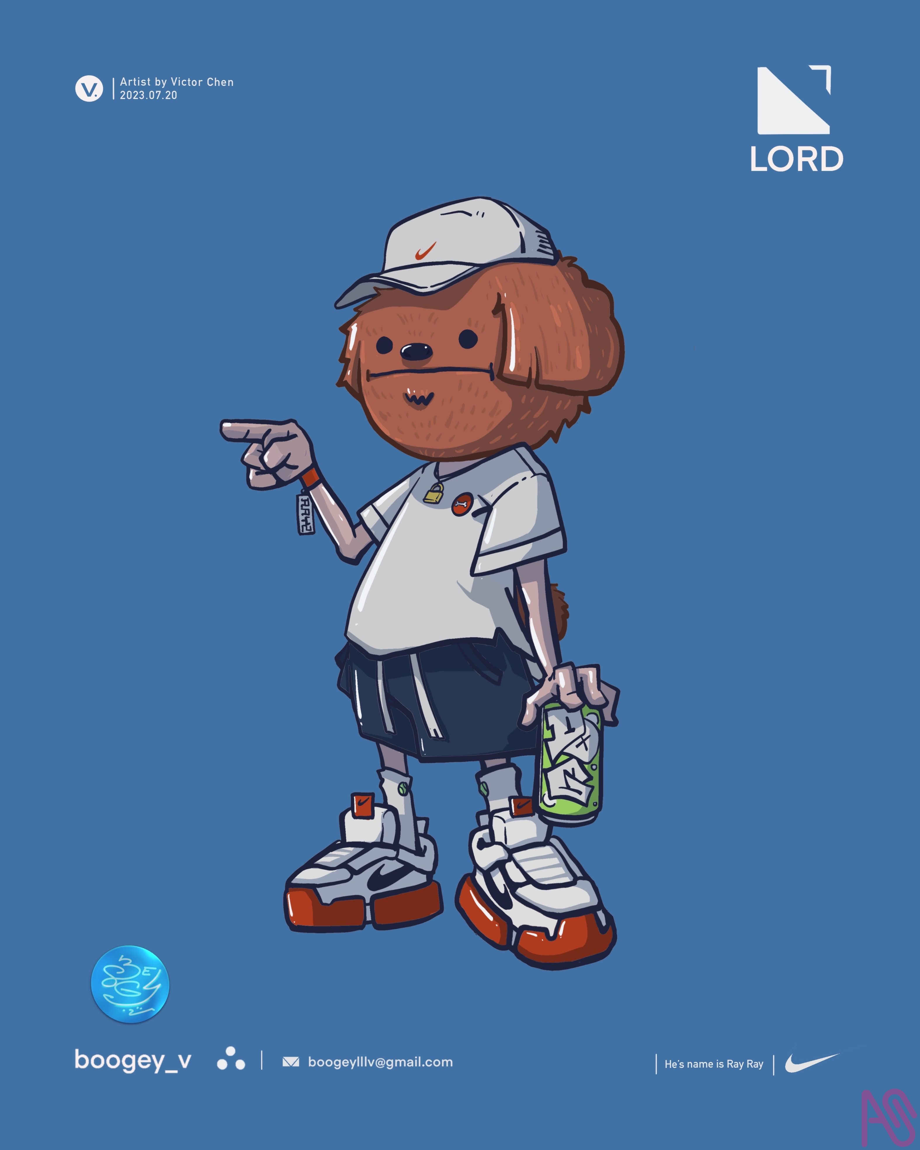 X-RAY RAY Boogey v - Illustrations ART street