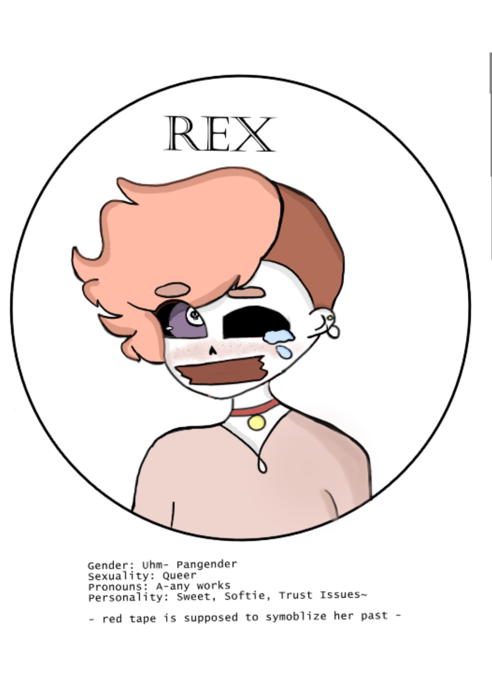 Oc: Rex, Refrence Sheet StickyCaramel - Illustrations ART street