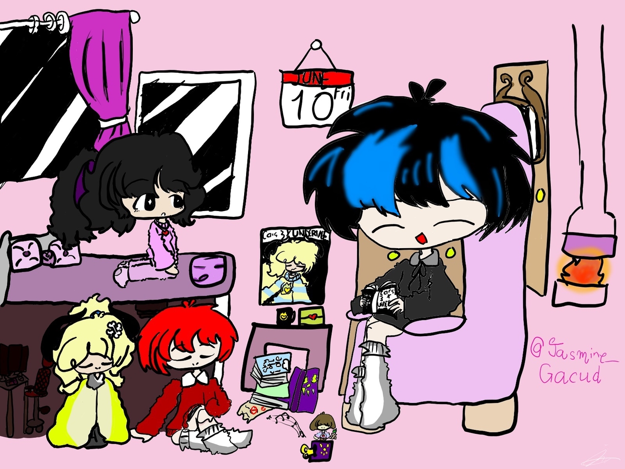 TIME FOR UNDERTALE AND CARS 3 J@$min3_G@cu6 - 插畫 ART street